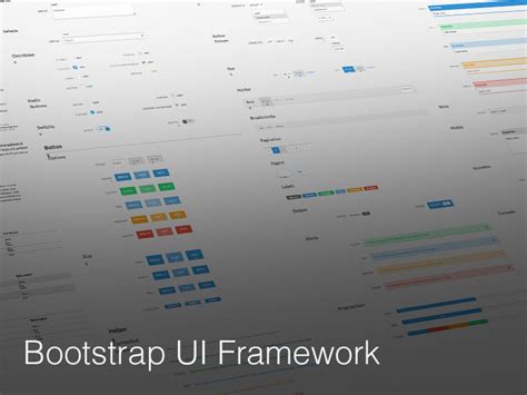 Bootstrap Ui Framework Free Sketch Resource Sketch Elements
