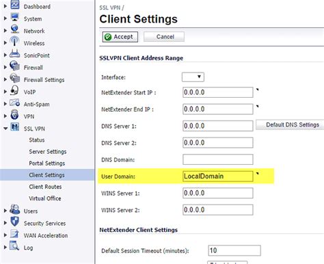 Sonicwall Netextender Domain Networking Spiceworks Community