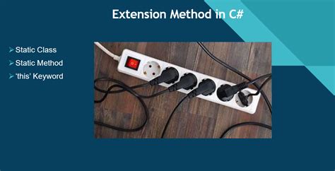 Mastering Extension Methods In C