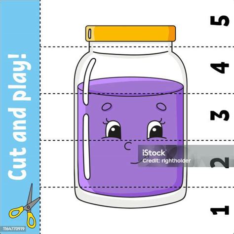 학습 번호 잘라내기 및 재생합니다 교육 개발 워크 시트 아이들을위한 게임 활동 페이지 아이들을위한 퍼즐 유치원 수수께끼 플랫 절연 벡터 그림입니다 귀여운 만화 스타일입니다