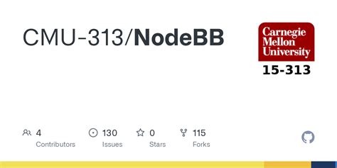 Github Cmu 313nodebb