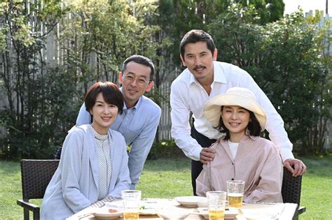 石田ゆり子と吉瀬美智子が妻役で出演 本木雅弘主演テレ朝ドラマ友情平尾誠二と山中伸弥最後の一年 イザ