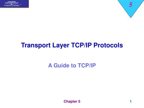 Ppt Transport Layer Protocols Tcp And Udp Powerpoint Presentation