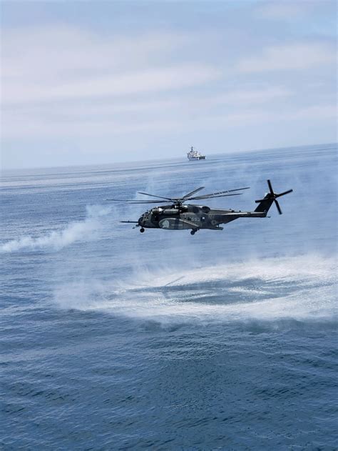 DVIDS Images Helicopter Mine Countermeasure Squadron 14 Hovering In