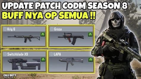 Season 8 Buff And Nerf Cod Mobile Youtube