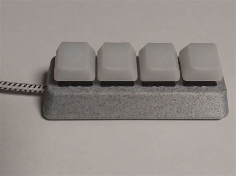 4x1 Macro Keypad By Thinner42 Download Free Stl Model