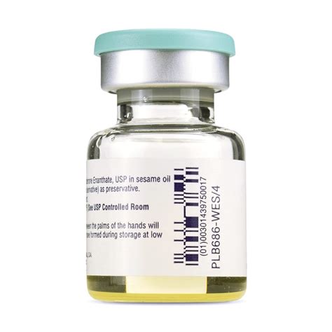 Testosterone Enanthate 200mgml Mdv 5ml Vial Mcguff