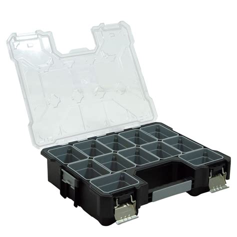 Jefferson 12 Compartment Stackable Storage Case Cherrys Country Hardware Jefferson 12 Compartment Stackable Storage Case Cherrys Country Hardware