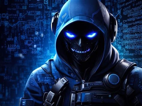 Premium Photo Hacker Using The Internet Hacked Abstract Computer