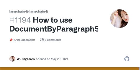 How To Use Documentbyparagraphsplitter · Langchain4j Langchain4j