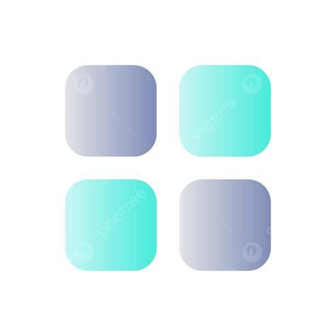 Flat Gradient Color Ui Icon Of A Menu Resembling A Bento Box Vector Ux Expand Gray Png And