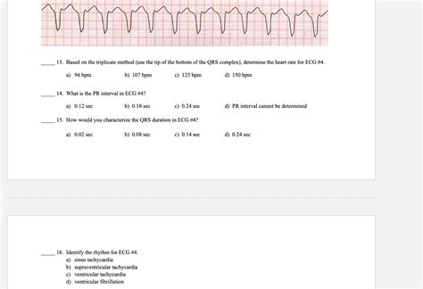 Solved 13 Based On The Triplicate Method Use The Tip Of