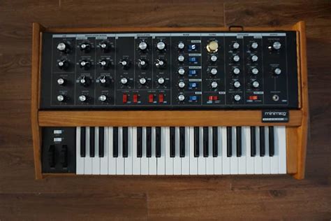 Matrixsynth Moog Minimoog Voyager Old School W Gold Knob Mod