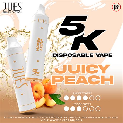 Jues 5k Disposable Juicy Peach Jues