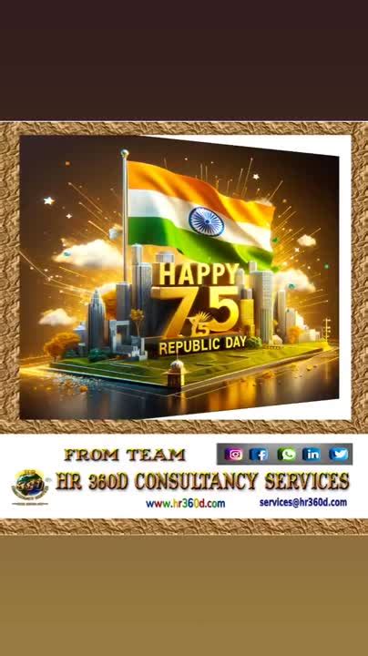Amish Mokal On Linkedin India Bharat Republicday 75th Workmeetings Agency