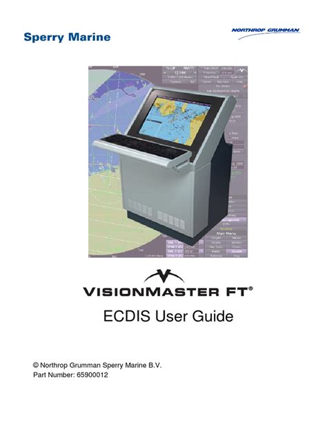 Visionmaster Ft Ecdis Pdf Pdf Menu Computing Radar