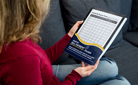 Bill Tracker Notebook Monthly Bill Plannerand Organizer For Financial