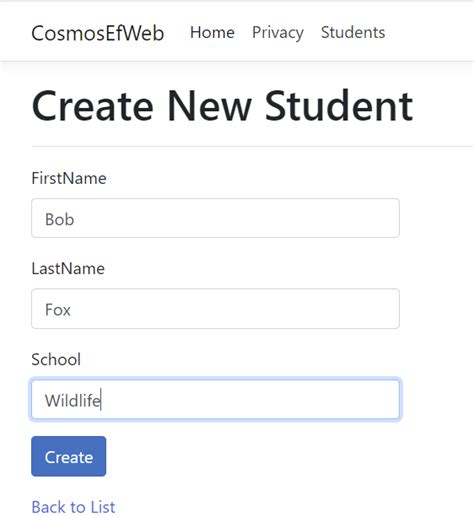 Medhat Elmasry Using EF 3 0 Core Database Provider For Azure CosmosDB With ASP NET MVC
