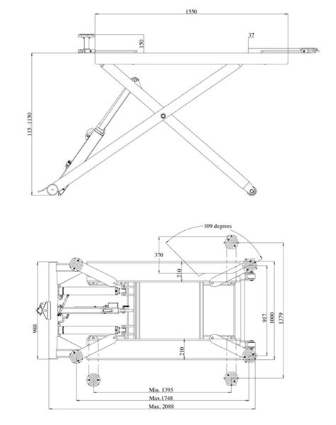 Auto Scissor Lift Dimensions At Daniel Pomeroy Blog