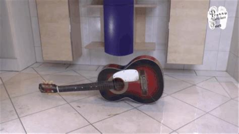 Guitar Crushed Under Converse Sneakers Pretty Merciless Feet Clips4sale