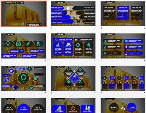 Computer RAM Memory PowerPoint