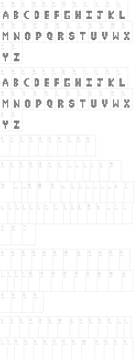 Corrupt Pixel Font