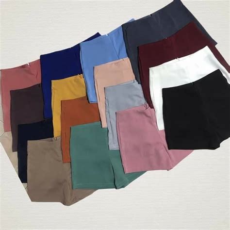 กางเกงขาสั้นผ้าฮานาโกะ กางเกงฮานาโก๊ะ By นู๋บีบี