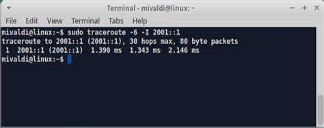On MAC OS X Traceroute I