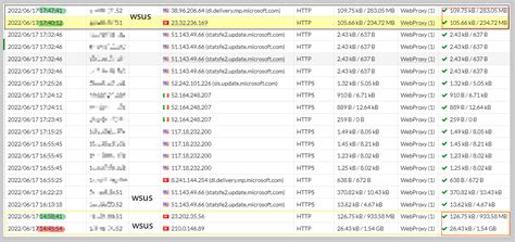 about wsus server 2019 synchronization information and package download