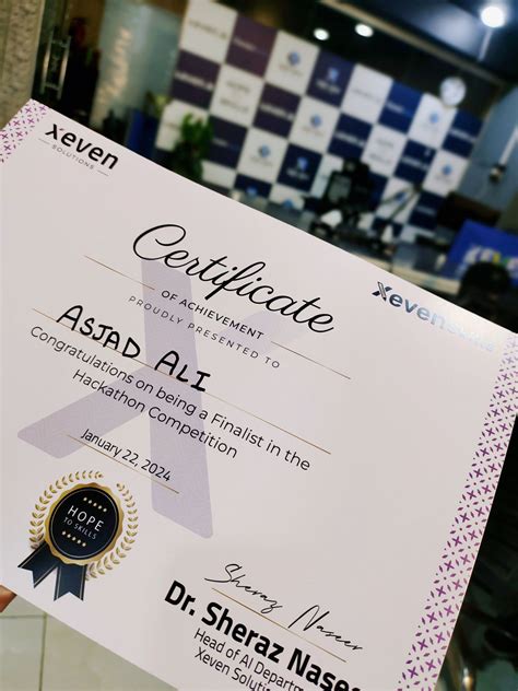 Asjad Ali On Linkedin Aihackathon Datascience Achievement