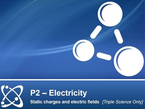 NEW AQA PHYSICS GCSE TRIPLE SCIENCE ELECTRICITY Lesson Static Charges And Electric