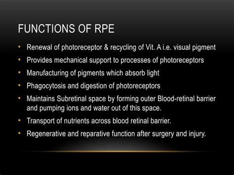 Anatomy Of Retina And Visual Pathwaypptx Anatomy Of Retina And Visual Pathwaypptx