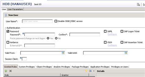 Different Authentication Methods Supported In Sap Hana