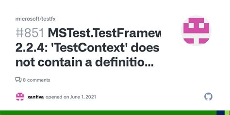 Mstesttestframework 224 Testcontext Does Not Contain A Definition For Testrundirectory