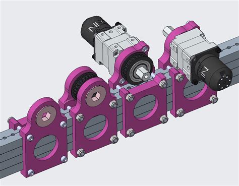 Helix Blocks 2x1 Tube Prototyping Blocks For FRC By Todd Ferrante