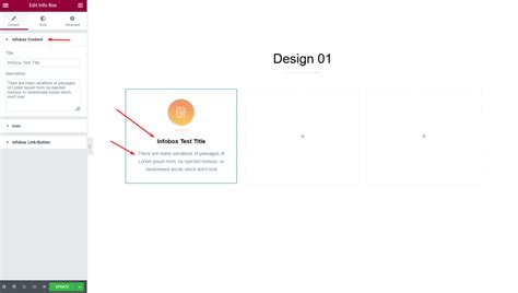 How To Use Infobox Widget Of EnterAddons Enter Addons