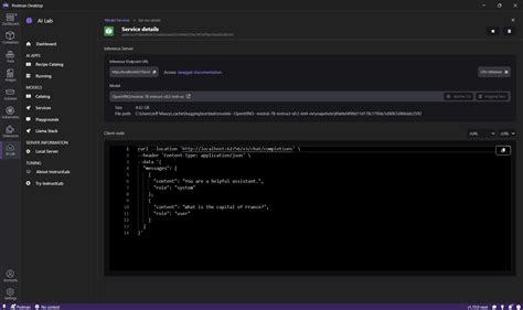 Enabling Openvino Inference In Podman Ai Lab Podman Desktop
