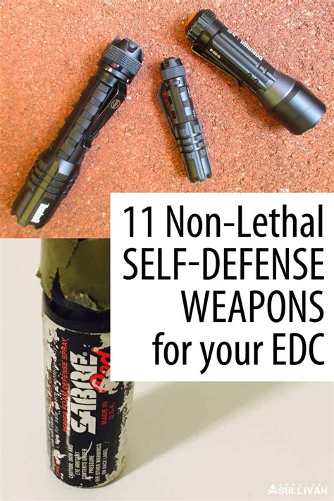 13 Non Lethal Self Defense Weapons For Your Edc