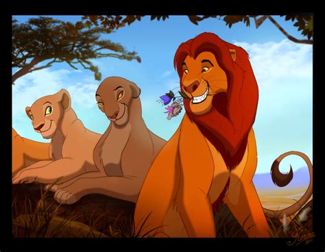 Yong Mufasa And Sarabi The Lion King Fan Art 31022865 Fanpop