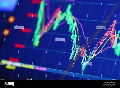 Stock Market Graph Stock Photo Alamy