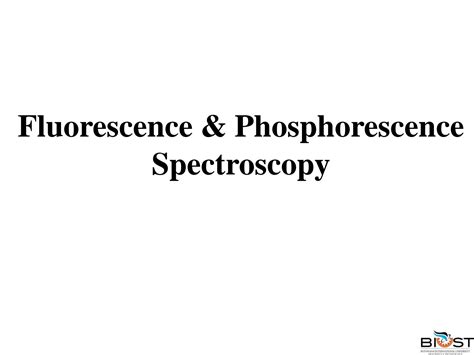Solution Lecture 20 Fluorescence Phosphorescence Studypool