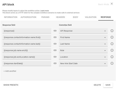 Creating Workflows For Ukg Pro Users Oomnitza Documentation