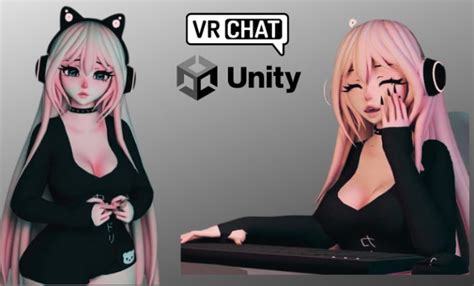 Create Custom Vrchat Avatar Nsfw Vrchat Anime Avatar Vseeface By Tissy Avatar Fiverr