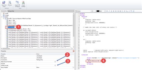How To Build Html Pivot Table In Nprinting Nprinting Adventures
