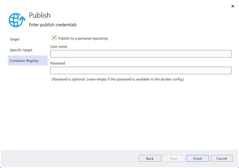 Deploy An Aspnet Core Web App To Docker Hub Visual Studio Windows