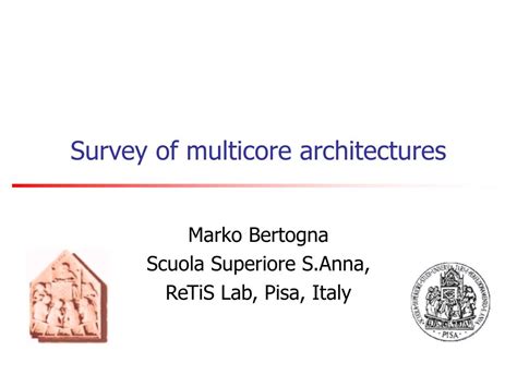 Ppt Survey Of Multicore Architectures Powerpoint Presentation Free Download Id 1801679