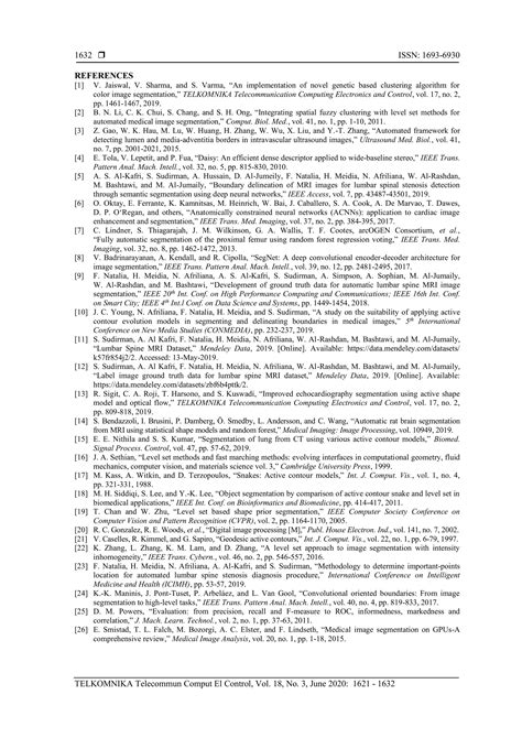 Contour Evolution Method For Precise Boundary Delineation Of Medical Images Pdf