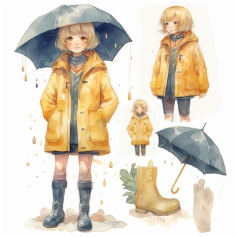 Premium Ai Image There Are A Lot Of Different Pictures Of A Girl In