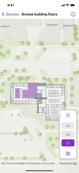 browse building floors arcgis maps sdk for swift esri developer