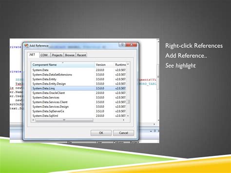 Ppt Linq To Sql Powerpoint Presentation Free Download Id2784770